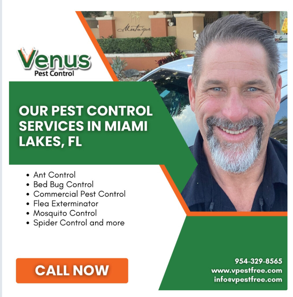 Pest Control Miami Lakes, FL | Venus Pest Control